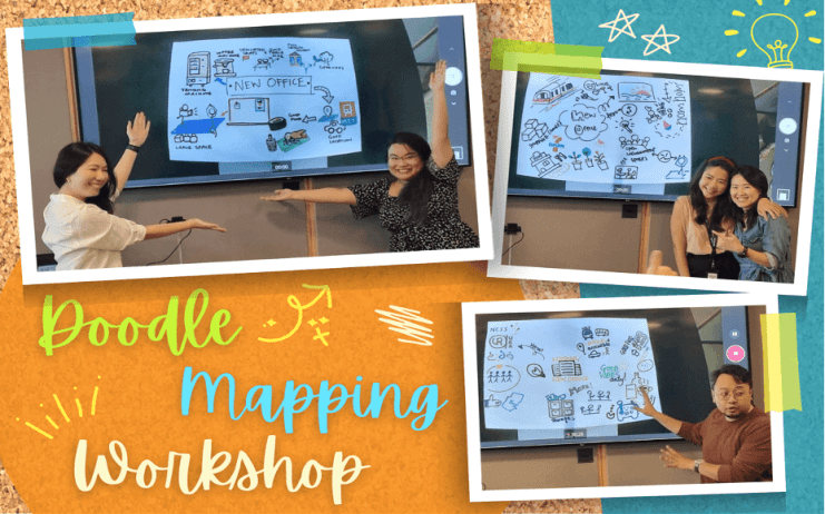Doodle Art Mind Mapping Workshop | Team Building Singapore