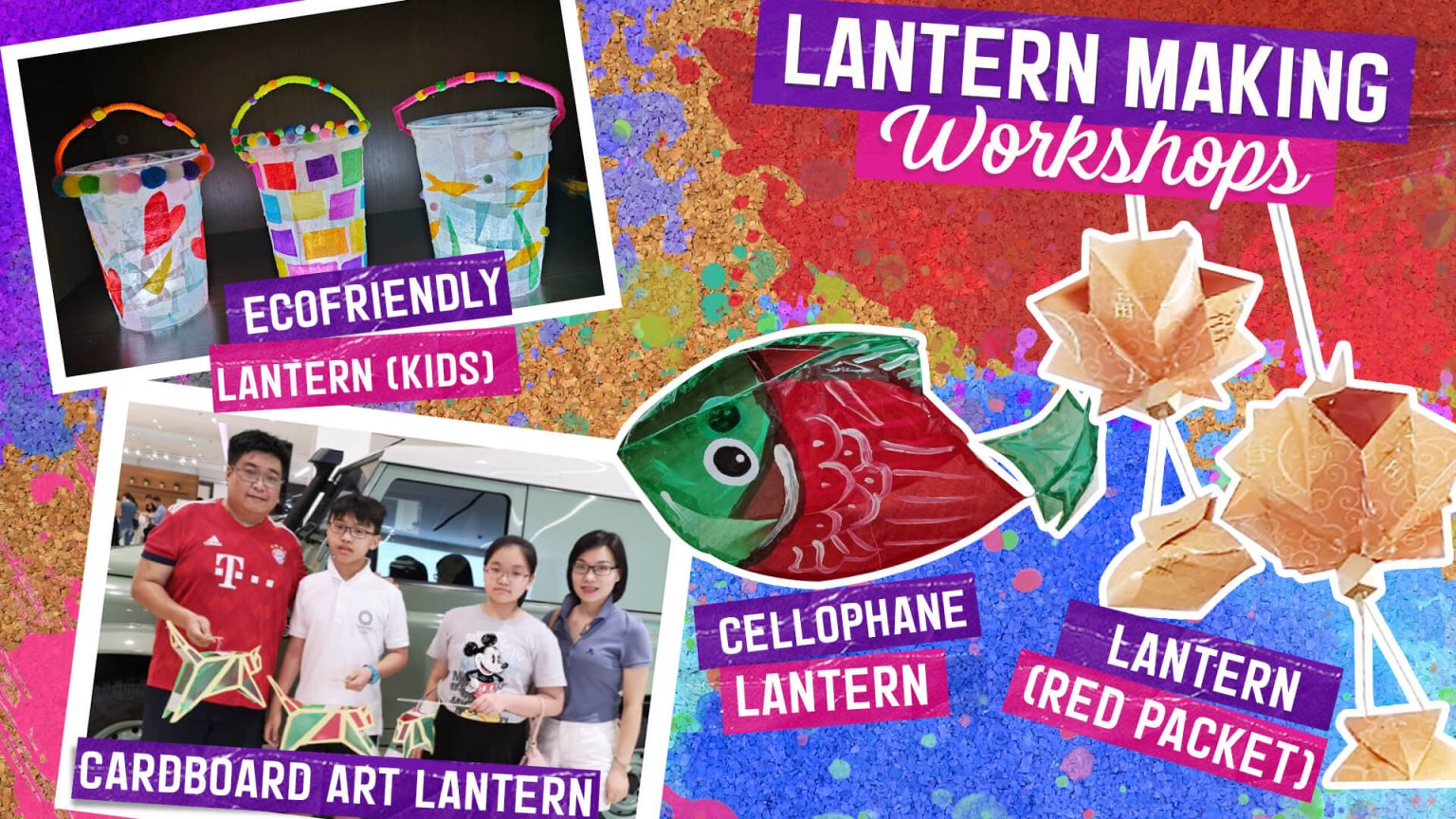 DIY Lantern Making Chinese New Year CNY | Singapore Workshop