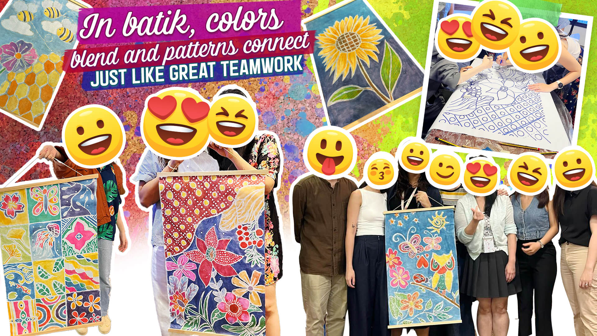 Batik Workshop in Singapore | Batik Art Painting / Making