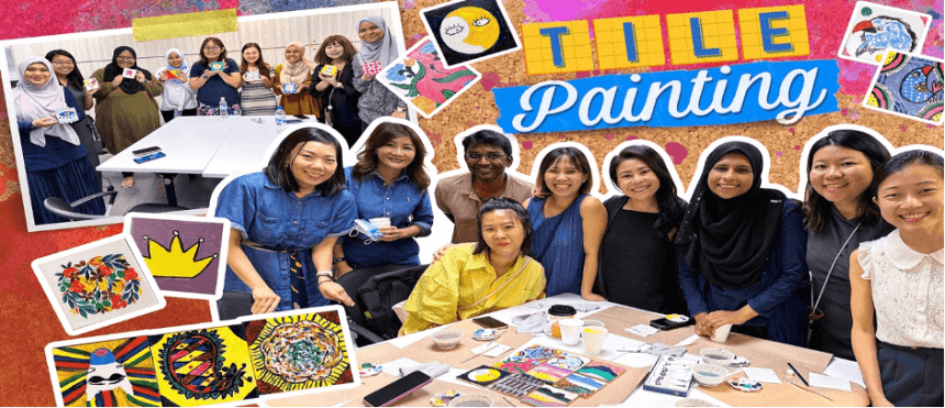 Tile Painting - Ceramic Workshop | Singapore Art Activities