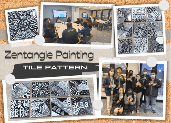 Zentangle Art Therapy | Corporate Activity Singapore